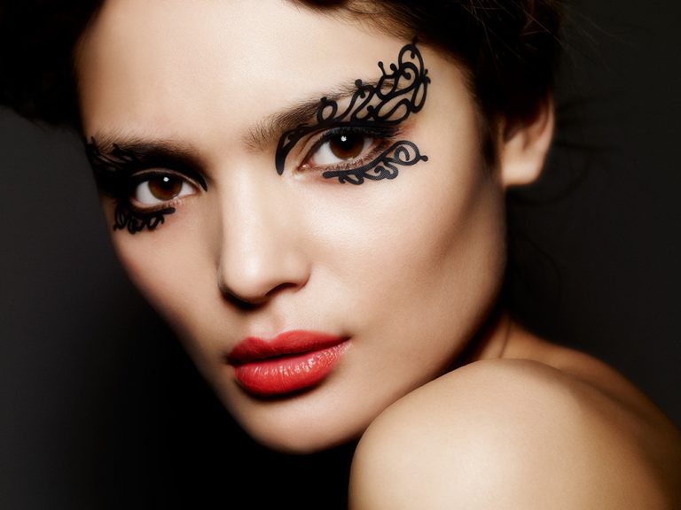 Spring Trends. Is Make-Up Going to Be Replaced with Stickers?